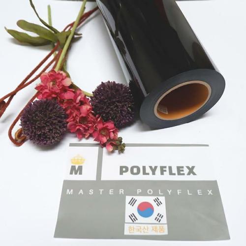 Jual Polyflex Masterflex Korea PVC Black 25 meter Roll Termurah - Kota ...