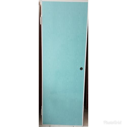 Jual Pintu Kamar Mandi (KM) PVC motif kayu warna biru - Kota Medan ...