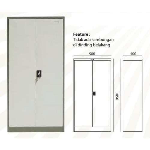 Jual lemari arsip besi pintu swing top by datascript termurah - Jakarta ...