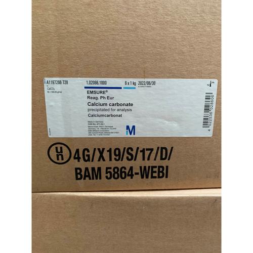 Jual Calcium Carbonate 102066 Merck 1kg - Kota Bekasi - KimiaKilat ...