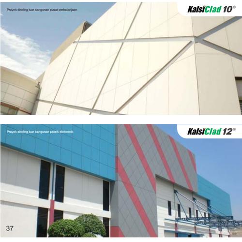Jual Kalsi Clad 12 mm papan fibersemen penutup dinding eksterior - Kota ...