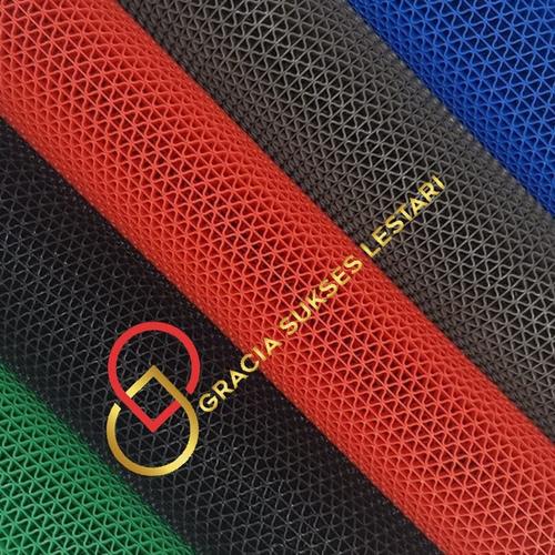 Promo Keset Karpet Karet PVC Anti Slip 150 x 120 - Jaring - Hitam ...