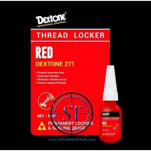 Jual Dextone Red Thread Locker 271 Lem Baud / ThreadLock - Kota Serang ...