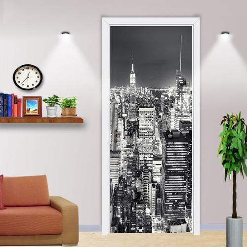 Jual wallpaper cantik rumah - Jakarta Sticker Pintu Rumah 3D Wallpaper ...