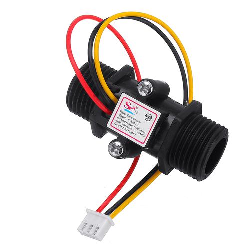 Jual YF-S201C Black Flow Meter Water Flow Sensor Switch - Kab. Sidoarjo ...