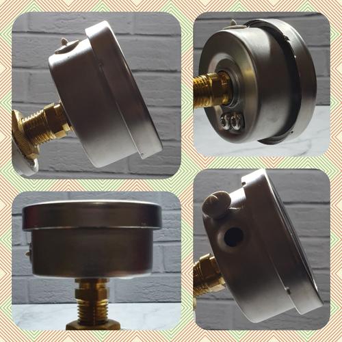 Jual MANOMETER PRESSURE GAUGE SB 200 2 INCH CENTER BACK MOUNTING PAYUNG ...