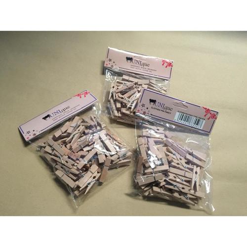 Jual Foto Klip / Klip Foto / Jepitan Foto Kayu / Wooden Photo Clip ...