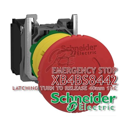 Jual Emergency Stop Besi Schneider Tipe Latching Turn to Release ...