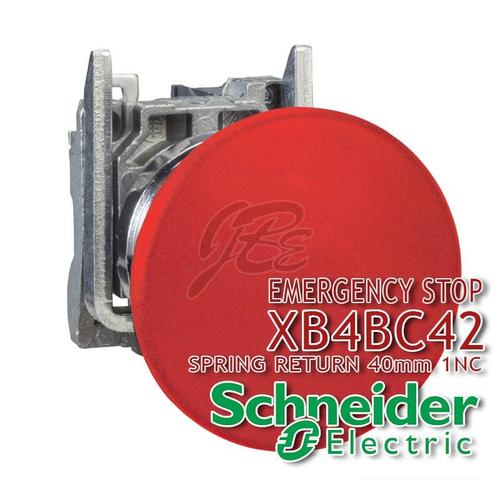 Jual Emergency Stop Besi Schneider Tipe Spring Return XB4BC42 - Jakarta ...