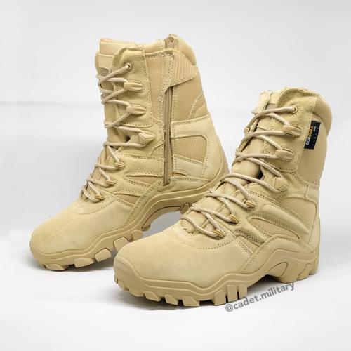 Jual Sepatu SCORPION 8" - KHAKI - Kota Bandung - Cadet Military | Tokopedia