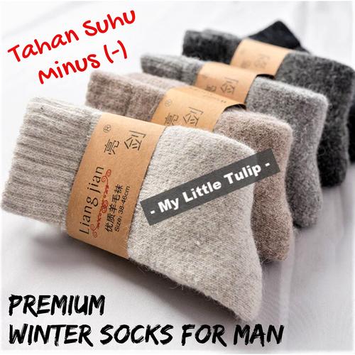 Jual Kaos Kaki Pria Suhu Minus Musim Dingin Tebal Kaki Ukuran Besar ...