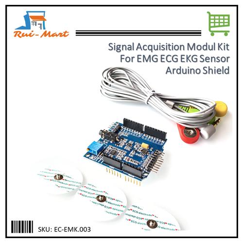 Jual Electromyography Electrocardiogram EMG ECG EKG Sensor Arduino ...