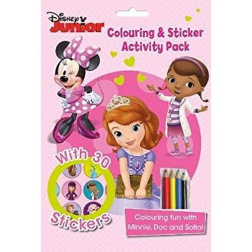 Jual Disney Junior Colouring and Sticker Activity Pack - Kota Surabaya ...