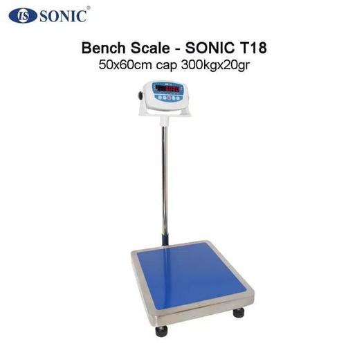 Jual Timbangan Duduk, Timbangan Serbaguna, Bench Scale Sonic T18 300Kg - Jakarta Barat ...