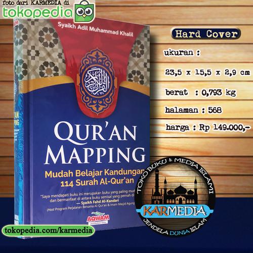 Jual KITAB QURAN MAPPING MUDAH BELAJAR KANDUNGAN 144 SURAH AL QURAN ...