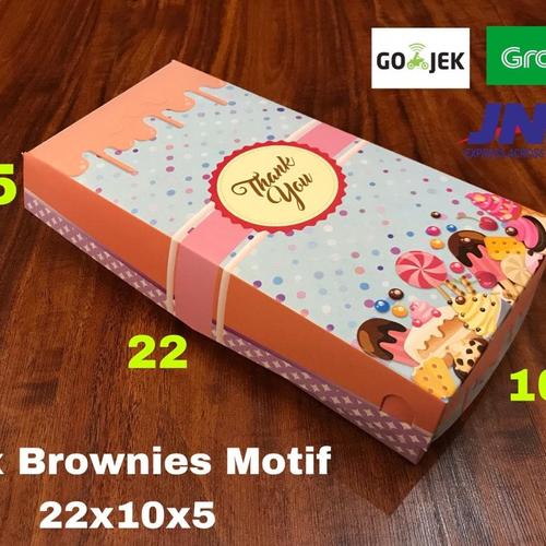 Jual Box kue motif - Dus kue motif - Kotak kue - Dus kemasan pisang ...