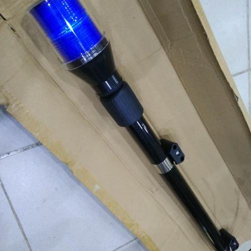 Jual lampu strobo polisi patwal model stik / tiang - biru - motor ...