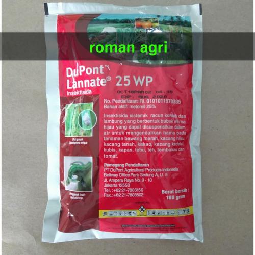 Jual LANNATE Merah 25WP isi 100 gram Insektisida Obat Ulat - Kab ...