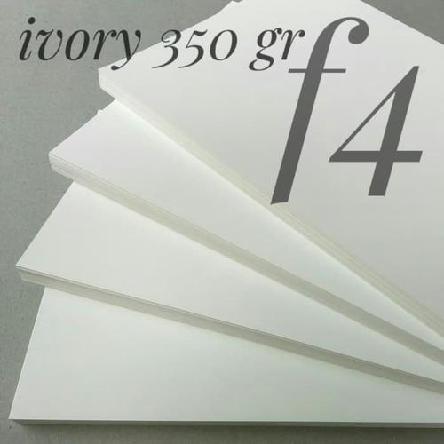 Jual Kertas Ivory 350 gsm Ukuran F4 / 21.5 cm X 33 cm - Jakarta Barat ...
