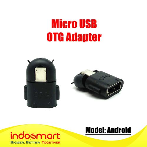 Jual Micro USB OTG Adapter Bentuk Android - Jakarta Barat - Indoemart ...