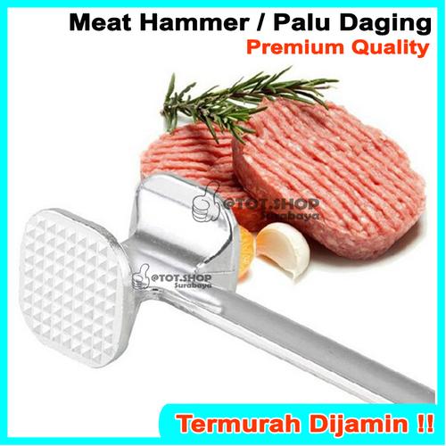 Jual Palu Daging Steak Dua Sisi Gepukan Pengempuk Pelunak Meat Hammer ...