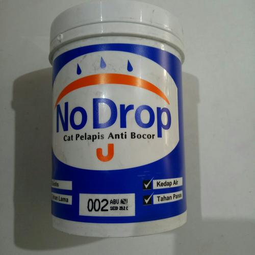 Jual Cat Tembok NO DROP Waterproof 1kg / Pelapis Bocor NO DROP 1 kg ...