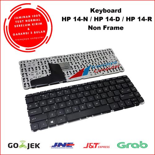 Jual Keyboard Laptop Notebook HP 14-N, HP 14-D, HP 14-R Non Frame ...