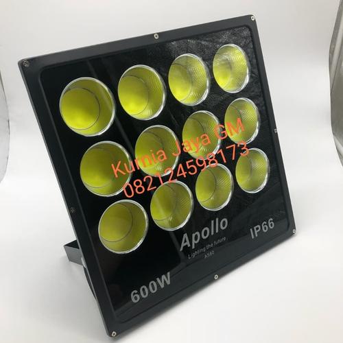 Jual Apollo Kap Lampu Sorot LED COB 600watt / Flood light Apollo COB 600w - Warmwhite - Jakarta ...
