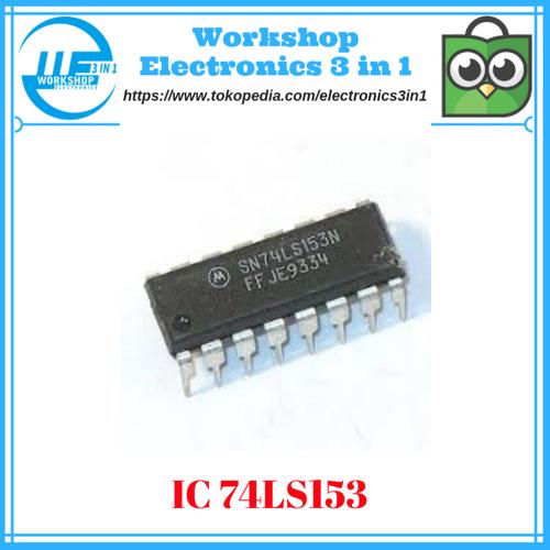 Jual 74LS153-Multiplexer - Kota Blitar - Electronics 3 in 1 | Tokopedia