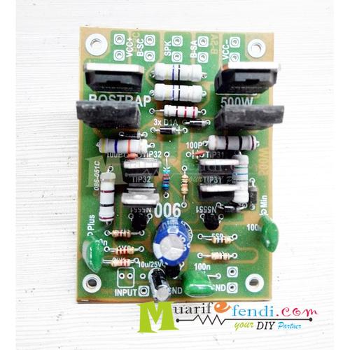 Jual KIT Power Amplifier Micro TEF 500 watt Bostrap V2 - Kab. Madiun - serelkom (muarifefendi ...