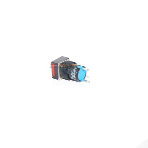 Jual Pilot Lamp LED 16mm 220 VAC Kotak LA16F-XD TAB Murah - Hijau ...