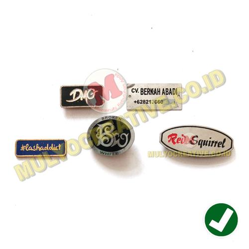Jual Label Merk Label Plat Merk Custom Desain Murah - Label Brand ...