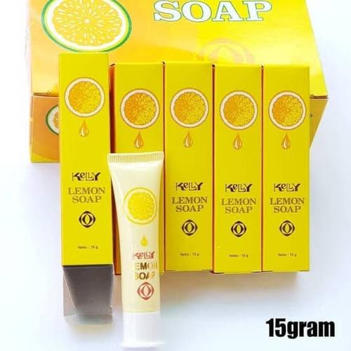 Jual KELLY LEMON SOAP 15GR / SABUN KELLY LEMON / FACIAL FOAM / CUCI ...