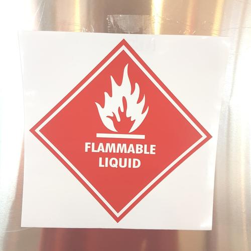 Jual SIGN LABEL STICKER K3 FLAMMABLE LIQUID 15X15CM - Jakarta Barat ...