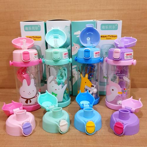 Jual Botol Air Minum Anak Diller Tritan 100% BPA FREE SAFE DualCAP ...