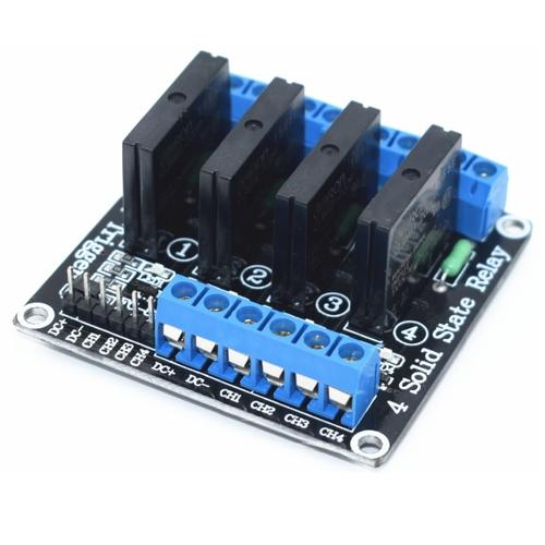 Jual SSR 4CH LLT 4 Channel Solid-State 5V Relay 2A Module Low Level ...