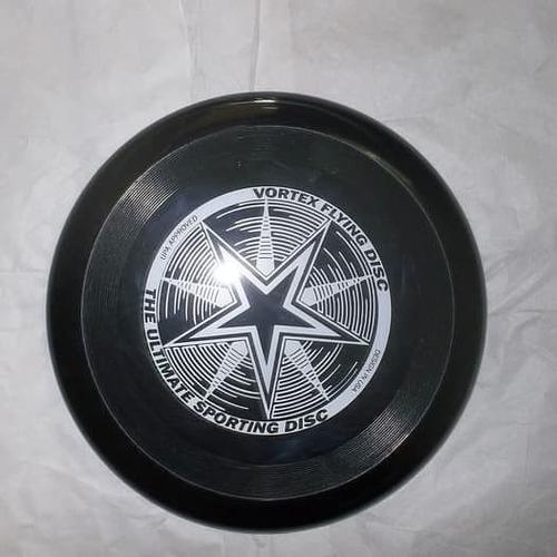 Jual Mainan Piring Terbang Frisbee Flying Disc Vortex Hitam - Biru ...