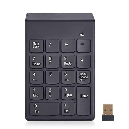 Jual Numeric Keyboard wireless/Keypad Mini Numeric Wireless 2.4GHz 10 ...