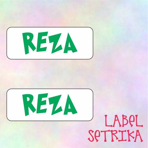 Jual Label Setrika Sticker Setrika Label Baju Label Nama Label Kaos ...