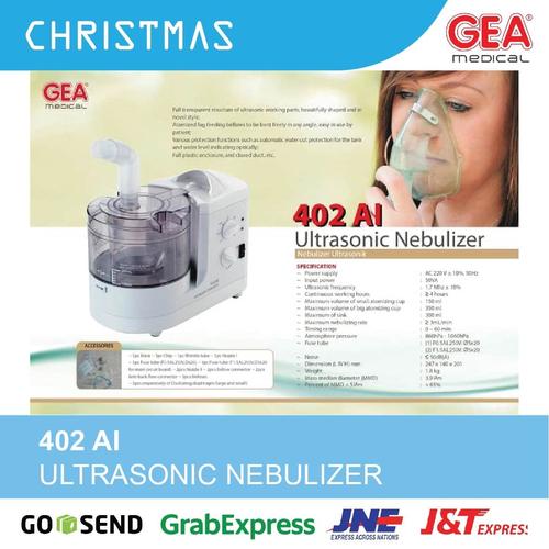 Promo Ultrasonic Nebulizer GEA 402 AI / GEA 402AI / Alat Uap / Alat ...