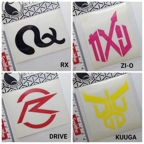 Jual 1 pc stiker Kamen Rider Logo kamenrider Cutting Sticker Mobil ...