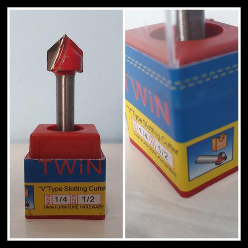 Jual Mata Profil Router Bits 201-021 (12 mm) V VEE GROOVE 90 Derajat ...