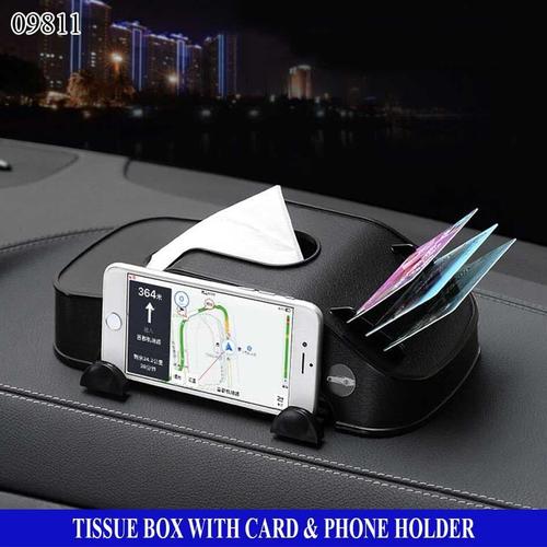 Jual Tempat Tisu Kotak Tissu Tempat Kartu & HP Tissu Box with Phone ...