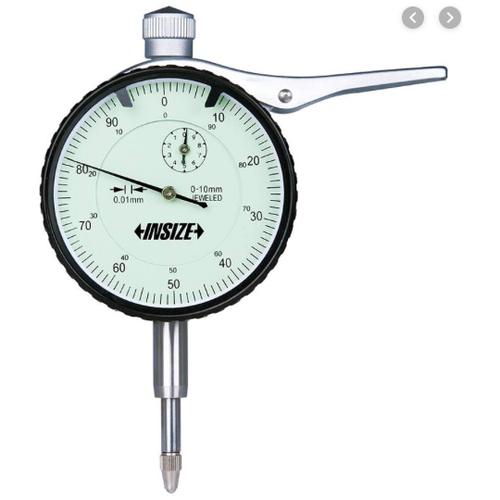Jual Dial Indicator With Lifting Lever 10mm, flat back Insize 2329-10 ...