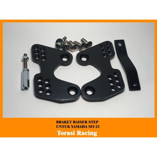 Jual Braket Raiser Step Untuk Yamaha MT-25 - Silver Plating - Kab ...