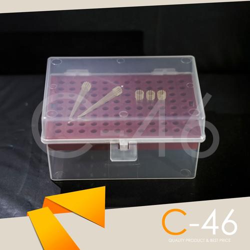 Jual Rak Yellow Tip Plastik 96 Lubang | Wadah Box Rack Micropipette Tip ...