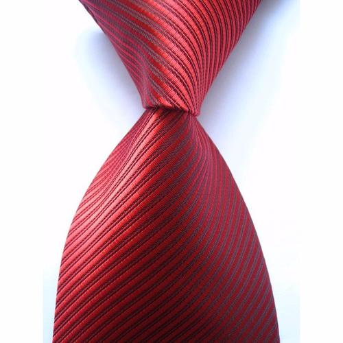 Jual Dasi MERAH TUA Panjang Pria Motif Salur - Lebar 3 inch ( 7 - 8cm ...