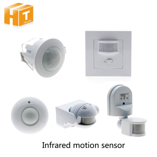 Jual PIR Infrared Sensor Switch Recessed PIR Human Body Induction ...