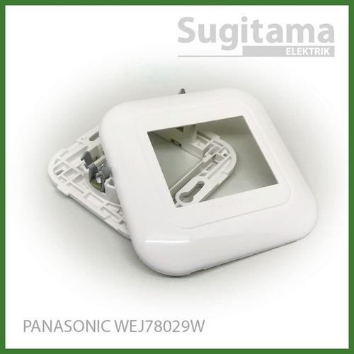 Jual Frame PANASONIC WEJ78029W 1 gang 2 socket - Kota Surabaya ...