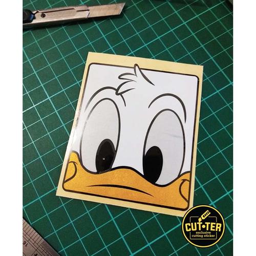 Jual cutting sticker DONALD DUCK peek - Jakarta Barat - CUTTER STICKER ...